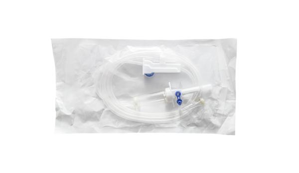 150cm Y Shaped Tube Disposable Sterile IV / Infusion Set In Plastic Material