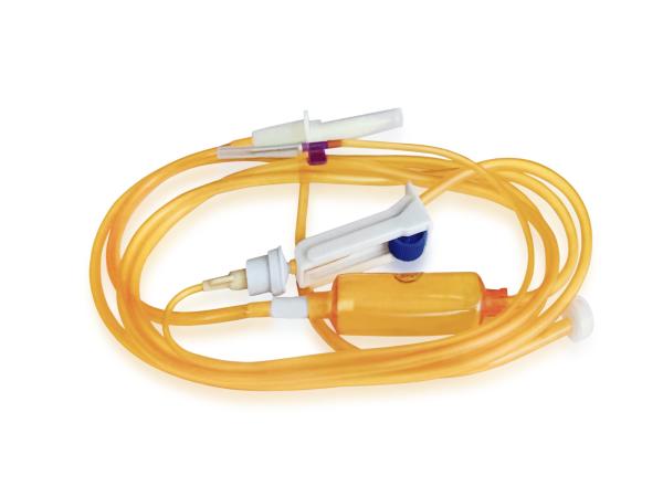 Conjunto de perfusão à prova de luz multi- vias esterilizado descartável para uso médico