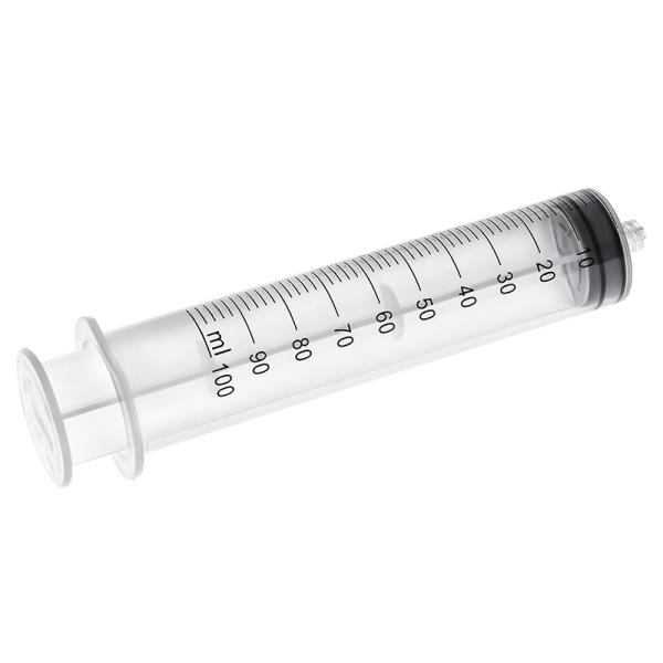 Quality 100ml Disposable Syringe with Clear Scale Markings Perfect for Precise for sale
