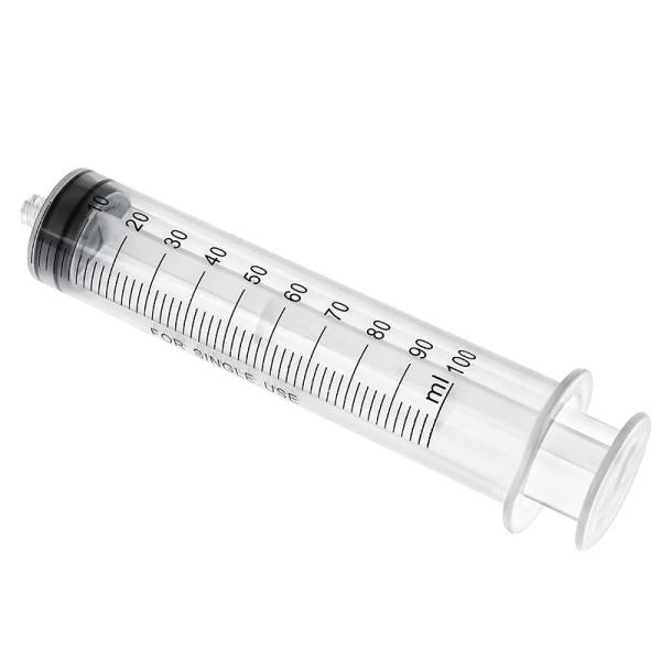 Quality 100ml Disposable Syringe with Clear Scale Markings Perfect for Precise for sale
