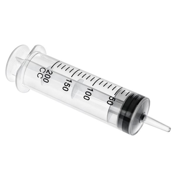 Quality 200ml Food Grade Plastic Disposable Syringe With Precise Scale Perfect For for sale