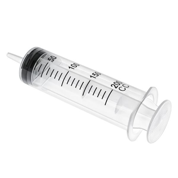Quality 200ml Food Grade Plastic Disposable Syringe With Precise Scale Perfect For for sale