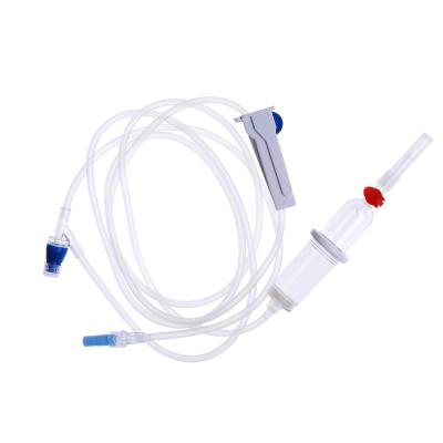China Sterile disposable iv infusion set Precision Flow Control Medical CE Approval for sale