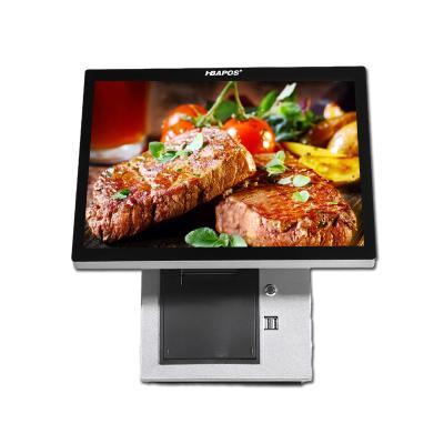 China New touch POS System scale sterminal with thermal printer barcode reader for restaurant hotel for sale