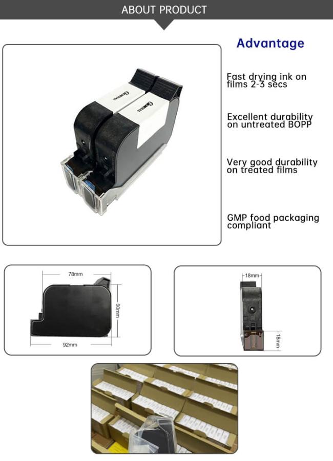 Heatless Ink IQ800 Cartridge product view