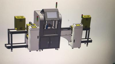 China Câmera automática de alta velocidade do CCD da máquina de gravura do laser para a cadeia de fabricação à venda