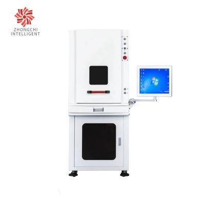 Cina incisore di segno a fibra ottica For Metal della macchina del laser di 100W 3D in vendita