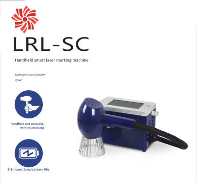China Mini Fiber Laser Handheld Metal-Gravuremachine 20W 1064nm FDA Te koop