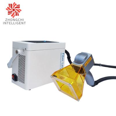 中国 デスクトップの統合されたレーザーの印機械ABS 50W 30W Mopa繊維レーザー 販売のため