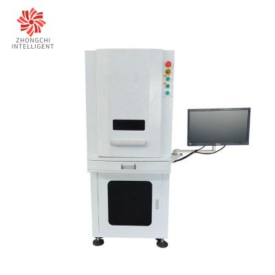 China máquina 7000MM/S da marcação do laser da cor 50Hz, máquina de gravura do metal do laser da fibra 3D à venda