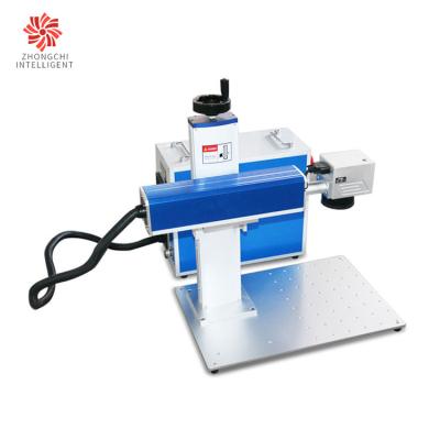 China Gepulseerde Draagbare Mini Fiber Desktop Laser Marking-Machine 0.1mm Mark Line Width Te koop