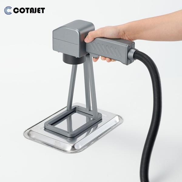 Quality 20W -100W Handheld Laser Marking Machine Portable Laser Coder Machine for sale