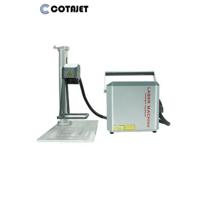 China Portable Handheld Laser Marking Machine 20W 30W 50W 100W Desktop Laser Marking Machine for sale