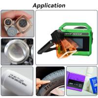 China Industrial Portable Laser Engraving Machine For Metal Handheld Laser Coder Machine for sale