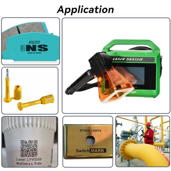 Quality Industrial Portable Laser Engraving Machine For Metal Handheld Laser Coder for sale