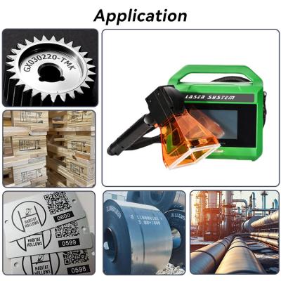 China Industrial Portable Laser Engraving Machine For Metal Handheld Laser Coder Machine for sale