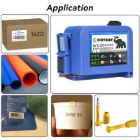 China Handheld TIJ Inkjet Printer Coding Machine Mini Portable Inkjet Printer for sale