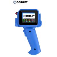 China Mobile Handheld Inkjet Printer Gun Handheld Batch Coding Machine For Batch Numbers for sale
