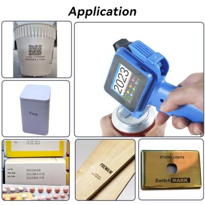 China Mobile Handheld Inkjet Printer Gun Handheld Batch Coding Machine For Batch Numbers for sale