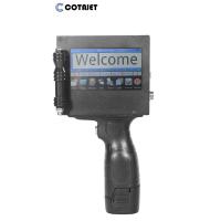 China Portable Date Coder TIJ Inkjet Printer Machine Large Character Handheld Inkjet Printer for sale