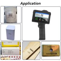 China ABS / Metal Handheld Barcode Printer Portable Hand Barcode Printing Machine for sale