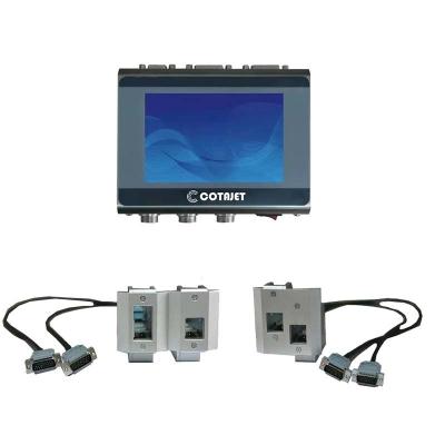 China Industrial Thermal TIJ Inkjet Printer Automatic Inkjet Batch Coding Machine With LOT Coding for sale