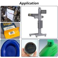 China Flying CO2 Laser Marking Machine 220V 50HZ With Coding / Marking for sale