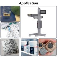 China Flying CO2 Laser Marking Machine 220V 50HZ With Coding / Marking for sale