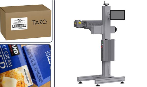 Quality Fly Laser Marking Machine 220V 50HZ Coding Incredibly Versatile Different Configurations for sale
