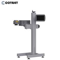 Quality 20W 30W 50W 100W Fiber Laser Marking Machine For Printing On Metal / Aluminum for sale