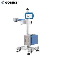 Quality 50W 100W Flying Fiber Laser Marking Machine For Stainless Steel / Medical for sale