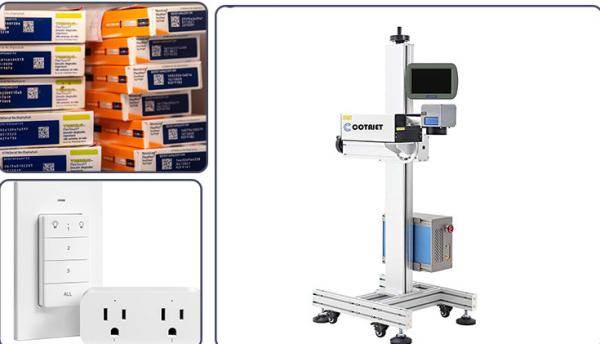 Quality CL600A 5W Flying UV Laser Marking Machine 400W Visible Traceability for sale