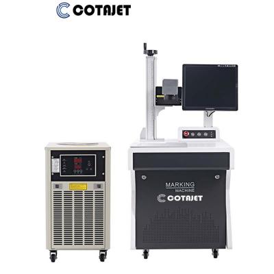 China UV Laser Coding Machine 3W 5W 10W Laser Printer For Printing On Wood for sale