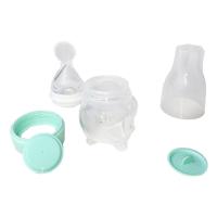 China Portable Reusable BPA Free Silicone Baby Teether Big Bottle Baby Feeding for sale