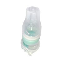 China Portable Reusable BPA Free Silicone Baby Teether Big Bottle Baby Feeding for sale