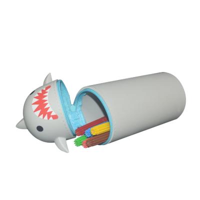Cina Caso educativo di Toy Silicone Comfortable Retractable Pencil dei bambini della cancelleria in vendita