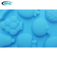 China Rectangle Cake Fruit Shaped Silicone Molds Handmade Diy Eco Friendly for sale