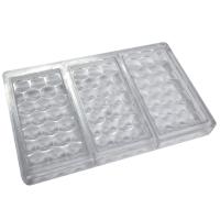China Household Rectangular Custom Chocolate Molds Polycarbonate DIY Customized for sale