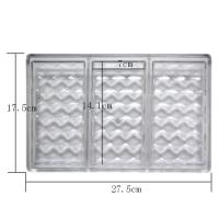 China Household Rectangular Custom Chocolate Molds Polycarbonate DIY Customized for sale
