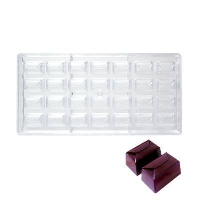 China PS DIY Square Shape Chocolate Mould 3D Polycarbonate Customized for sale