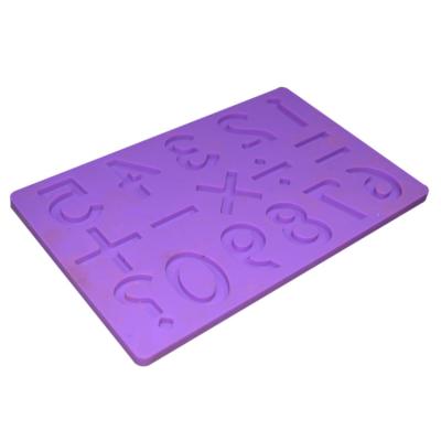 Cina Progettazione multifunzionale di matematica della muffa del fondente del silicone di forma di numero in vendita