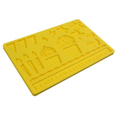 Cina Il fondente bollente di nozze di compleanno degli utensili del multi silicone di strato modella per il dolce in vendita