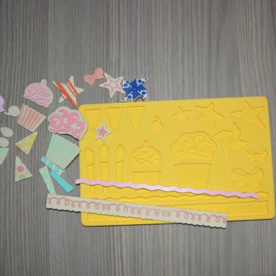 Cina Il fondente bollente di nozze di compleanno degli utensili del multi silicone di strato modella per il dolce in vendita