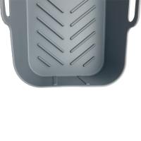 China Multifunctional Silicone Kitchen Tool Rectangle Air Fryer Liner Reusable for sale