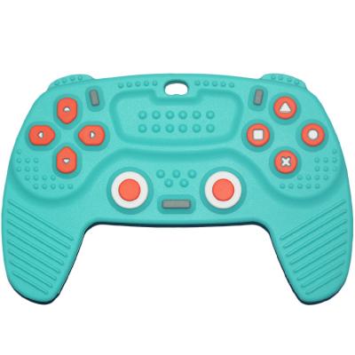 China Chewable Silicone Baby Teether Simulation Game Remote Control Teether for sale