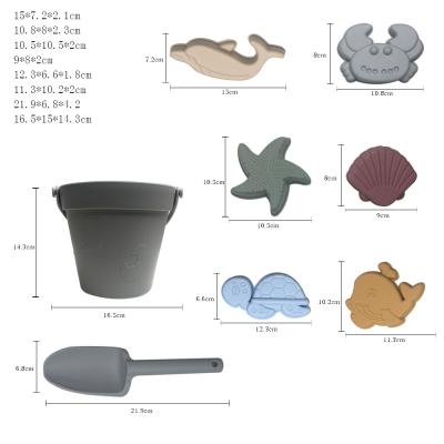 Cina Giocattoli di sabbia da spiaggia di silicone 100 Eco-friendly in vendita