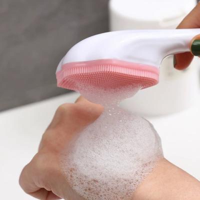 Cina MHC Facial Impermeabile Spazzola per la pulizia Scrubber Esfoliante Piccola spazzola per il massaggio in silicone in vendita
