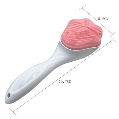 Cina MHC Facial Impermeabile Spazzola per la pulizia Scrubber Esfoliante Piccola spazzola per il massaggio in silicone in vendita