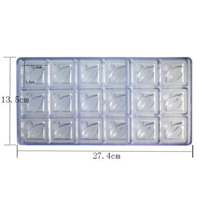 China MHC Polycarbonate Chocolate Molds 3D PC Plastic Molds for Cake & Chocolate Making Bag Packed for sale