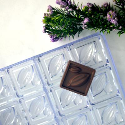 China MHC Polycarbonate Chocolate Molds 3D PC Plastic Molds for Cake & Chocolate Making Bag Packed for sale